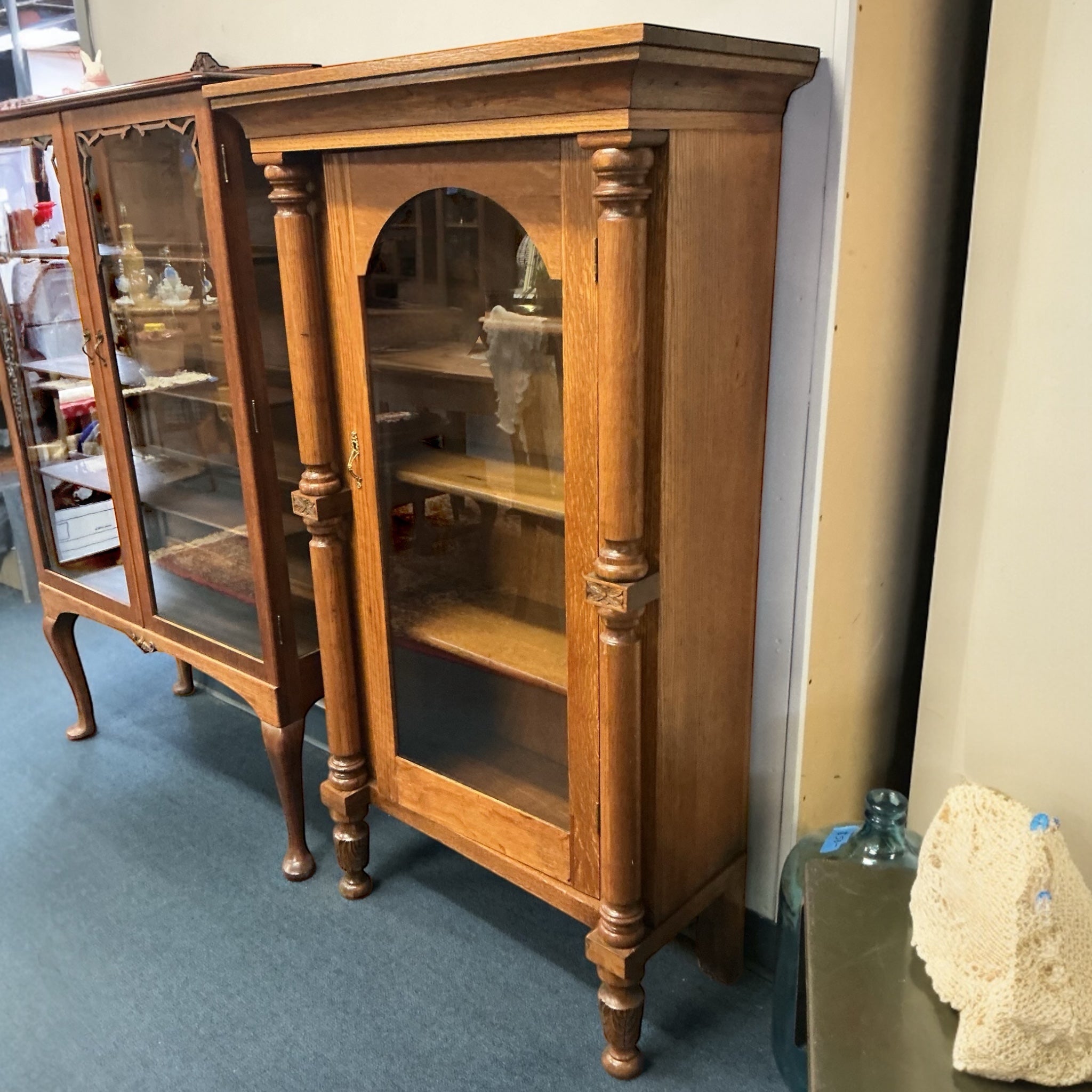 Vintage Oak Bookcase – Reclaimed Fort Wayne